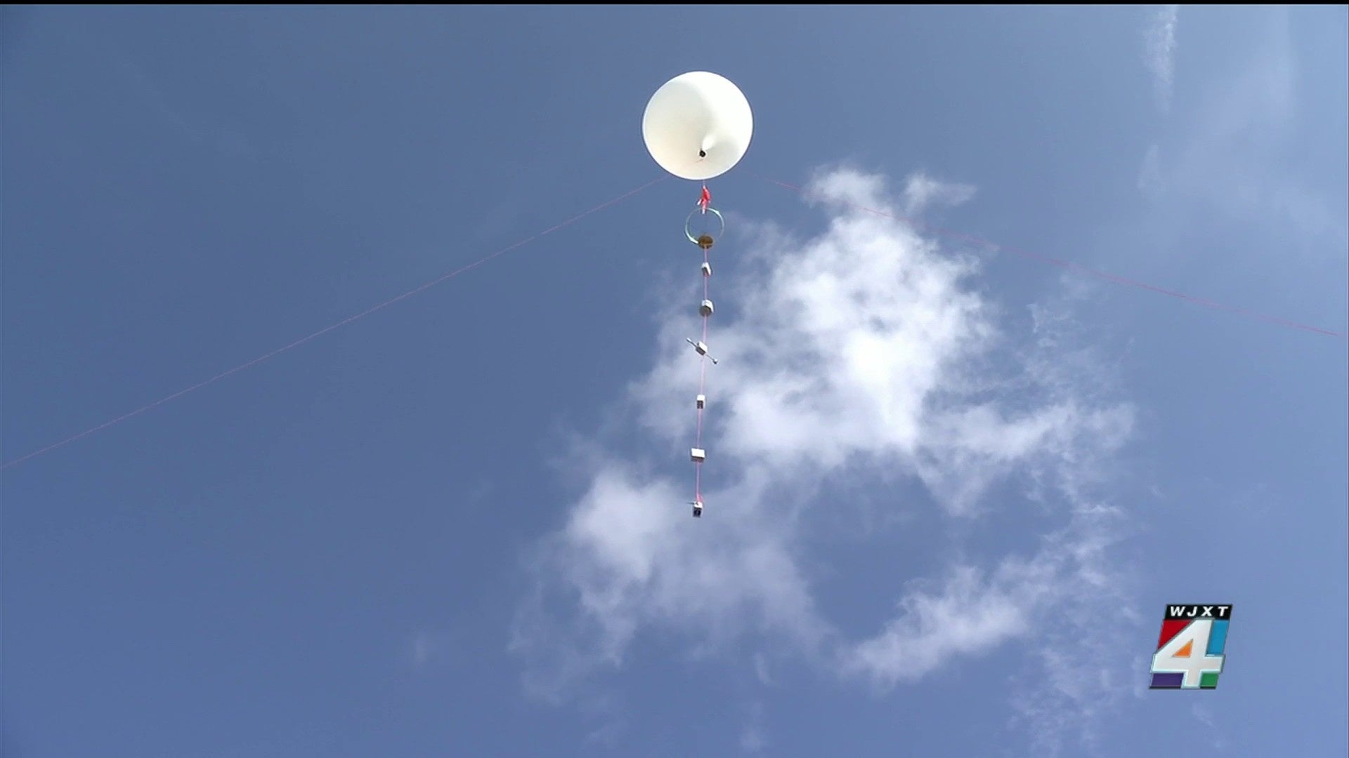 Nasa Weather Balloon Releasing